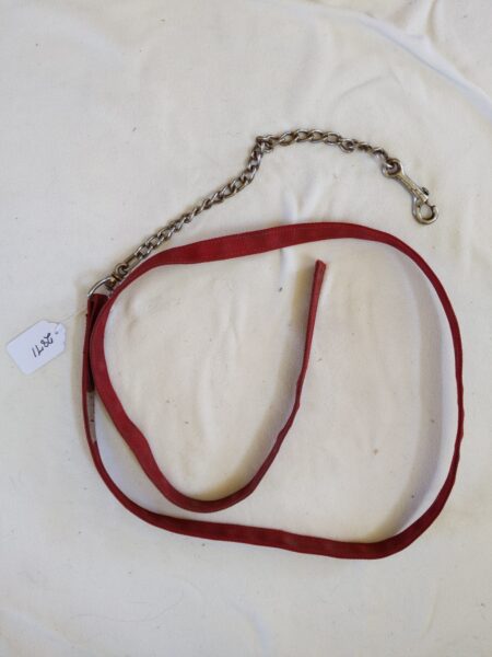 Red Lead Line with Chain - Hampton Riding Centre
