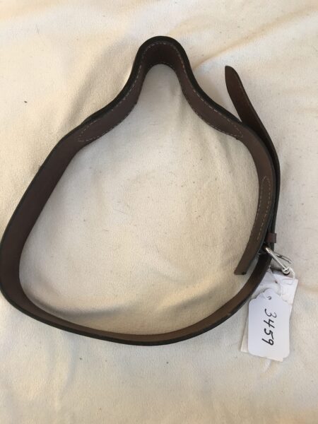 Brown Leather Cribbing Collar - Hampton Riding Centre