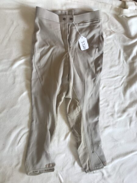 Beige Full Seat Harry Hall Breeches 28 - Hampton Riding Centre